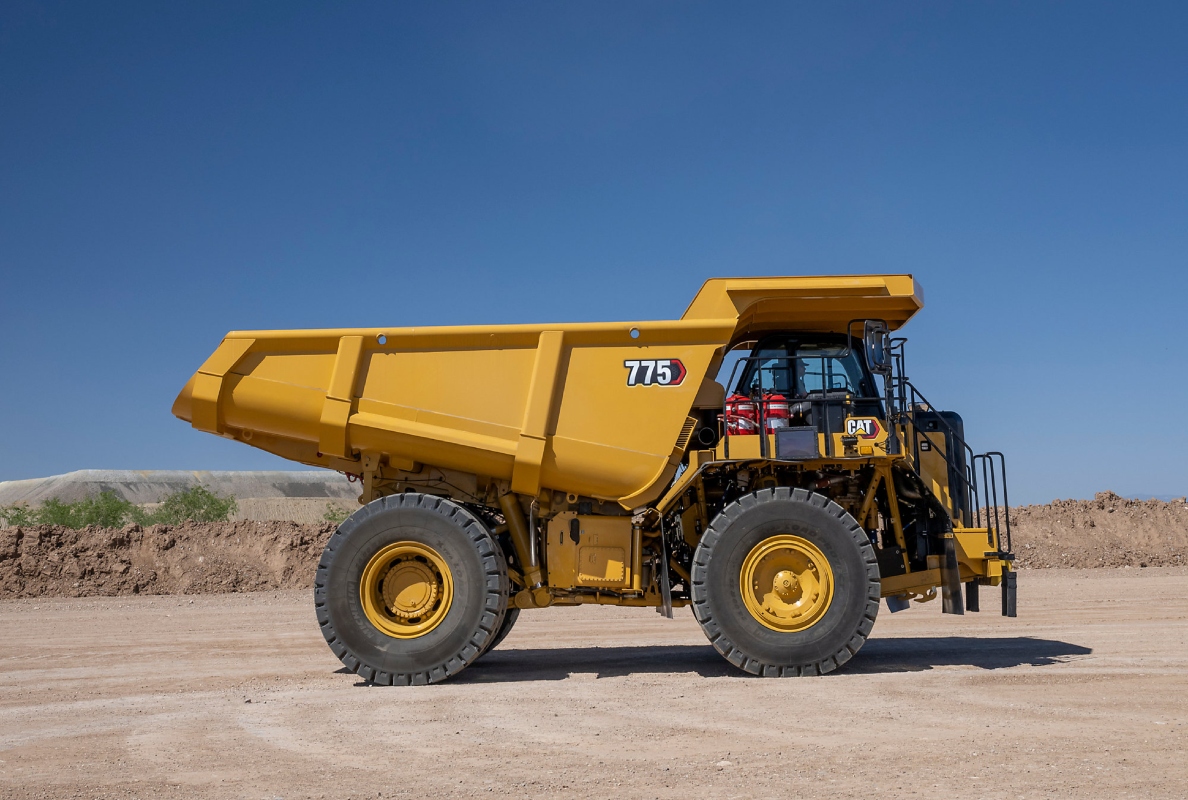 New Cat® 775 off-highway truck previews the next generation design and ...