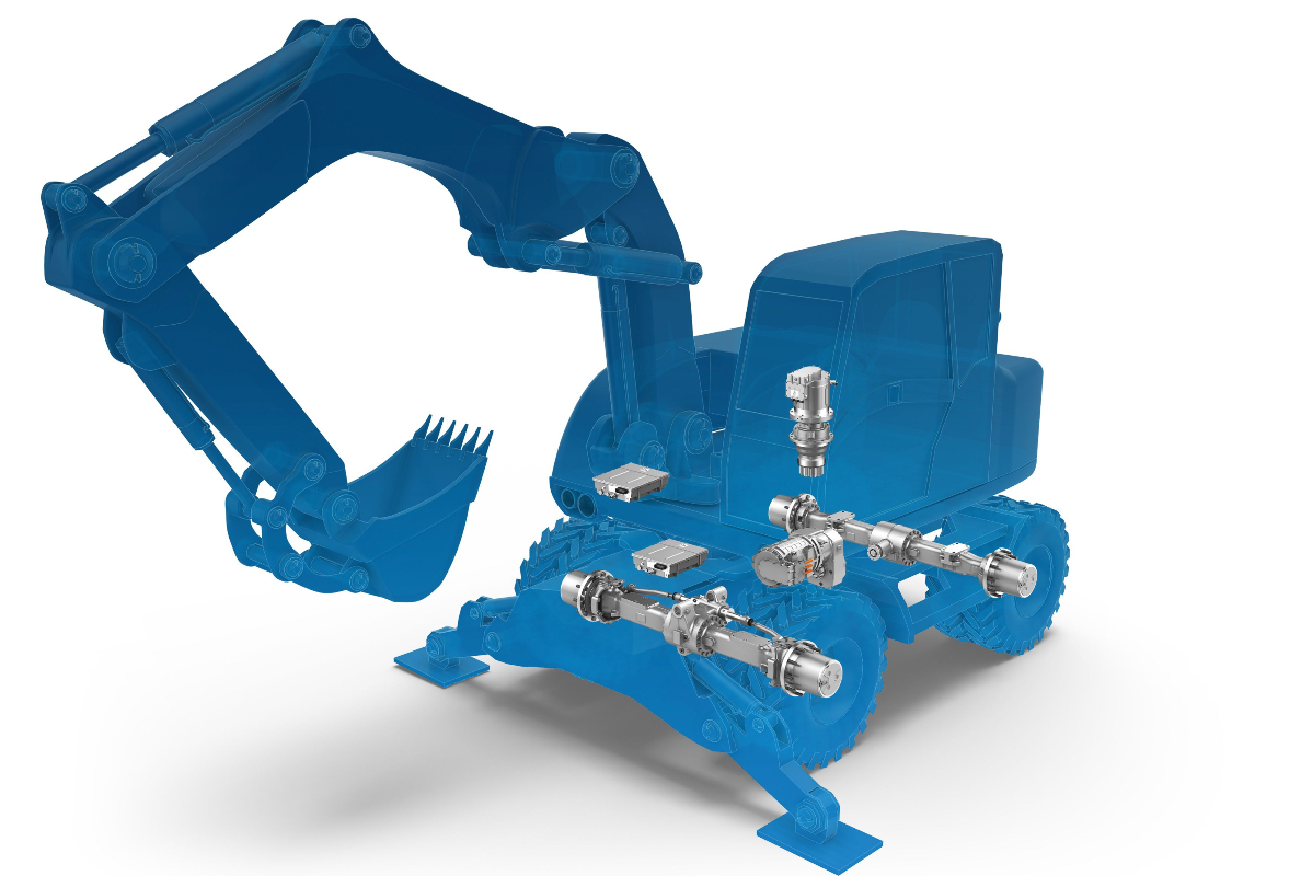 A new benchmark for electric drives: ZF eTRAC drive system for mobile excavators | LECTURA Press