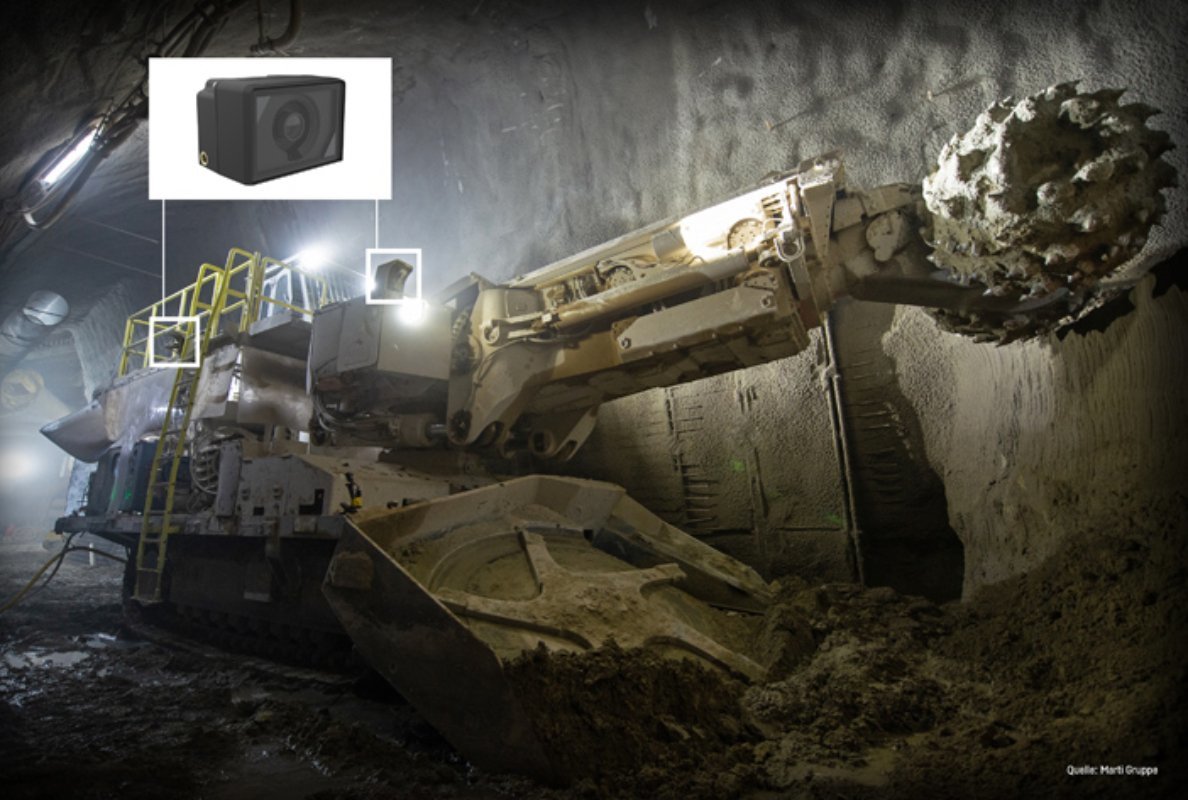 Test winner in action: a total of six robust Liebherr cameras ensure ...