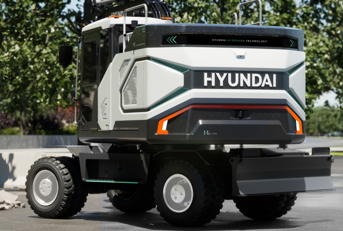 Hydrogen excavator digs in at Bauma exhibition | LECTURA Press