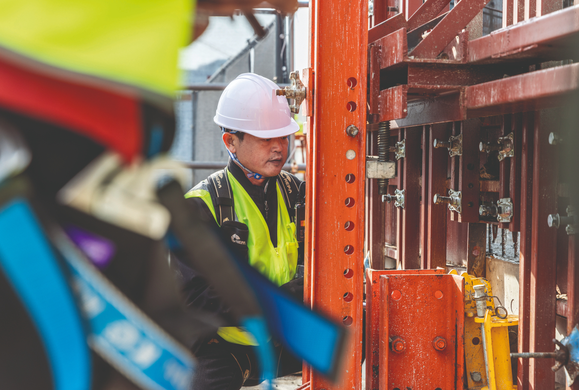 The lightweight system components required far less space at the ...