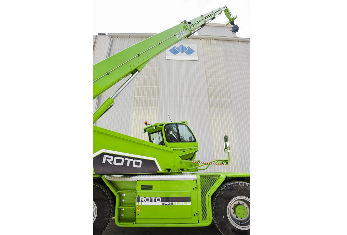 AMS Merlo Roto 50.35 S Plus Image source: Merlo AMS | LECTURA Press