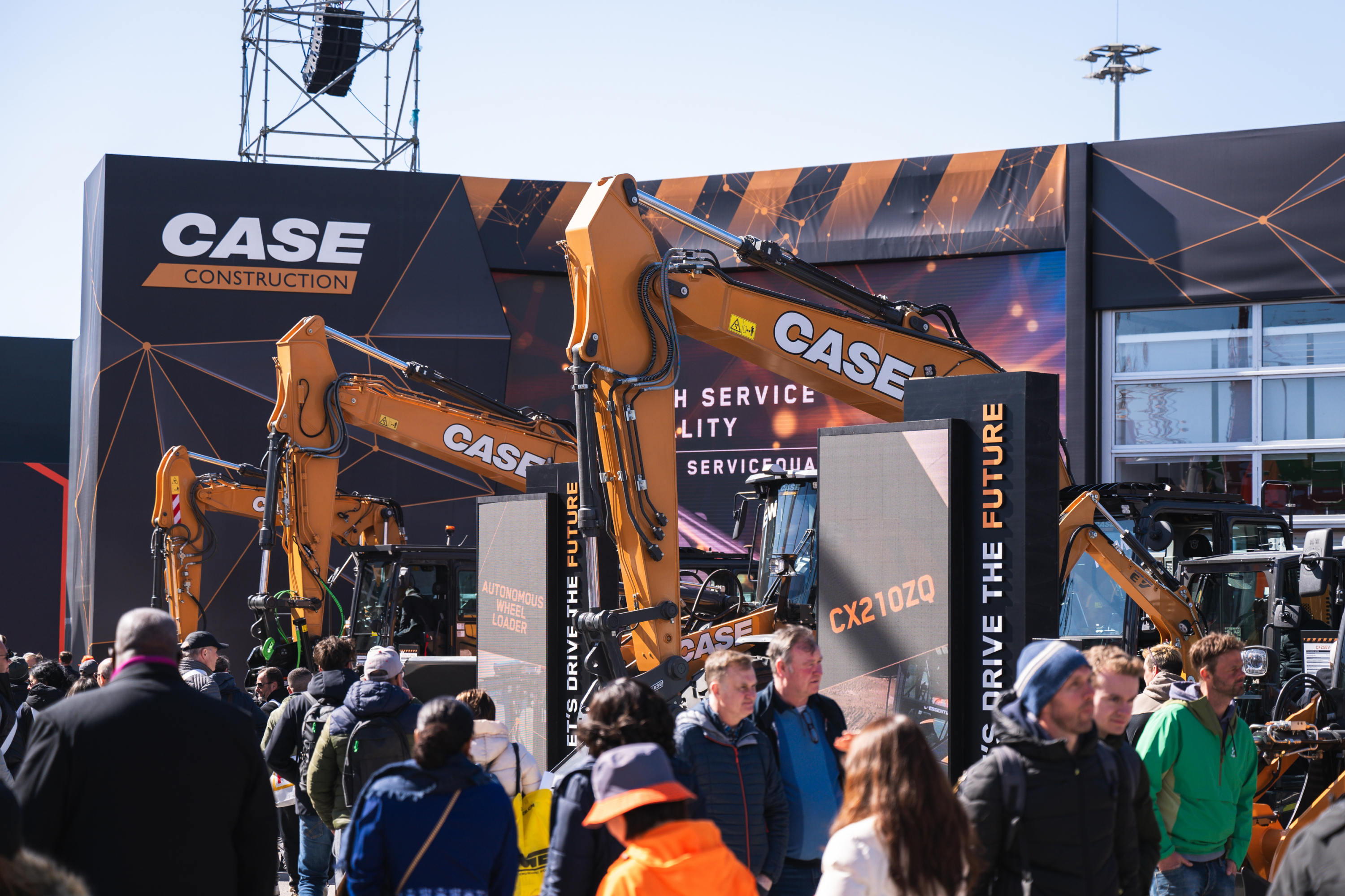CASE Construction Equipment drives the future at successful Bauma 2025 ...