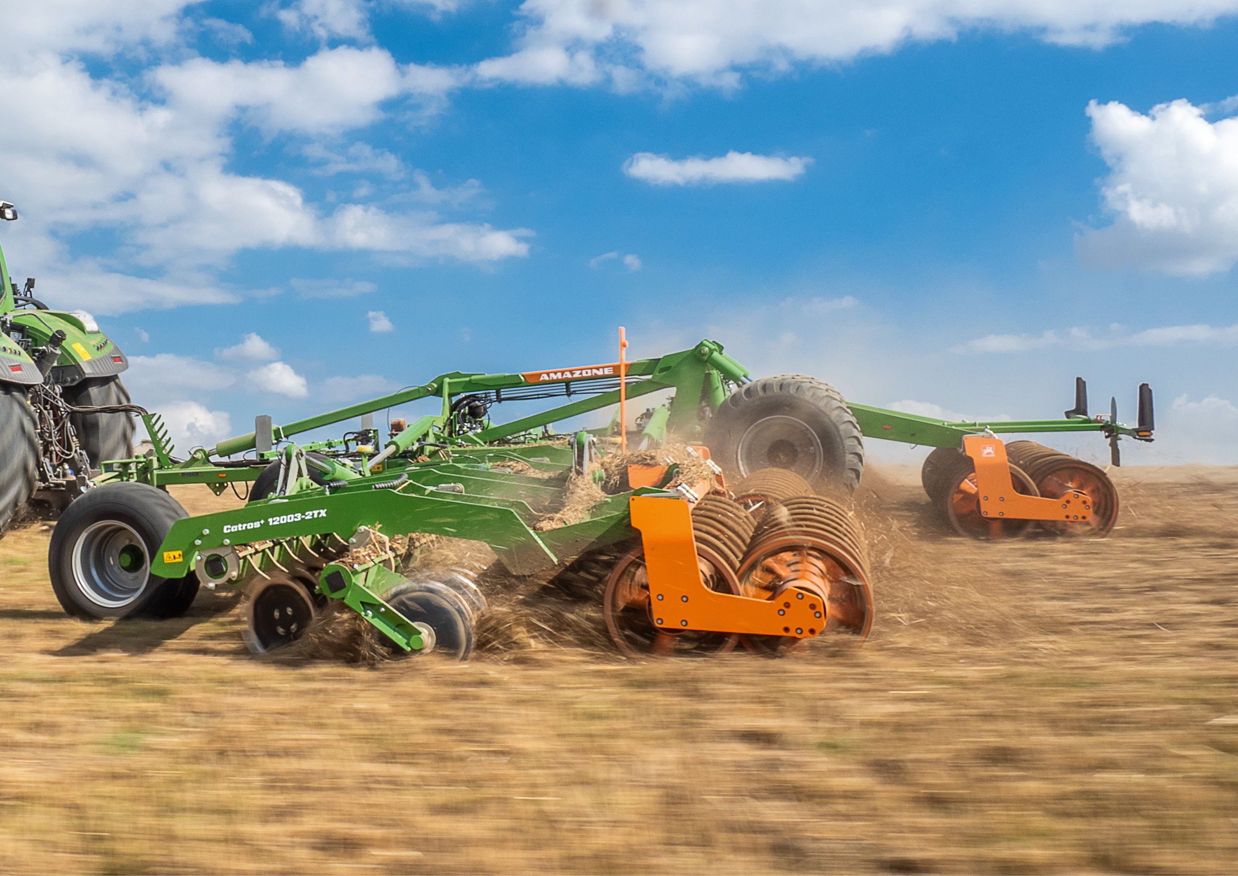 Catros+ 12003-2TX with the DUW 580 pro double U-profile roller | LECTURA Press