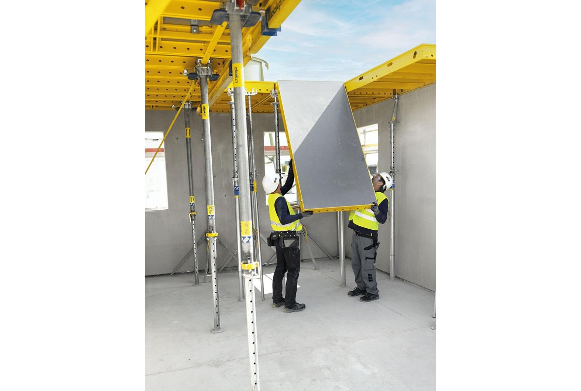 The DokaXdek panel is a lightweight and flexible two-person element ...