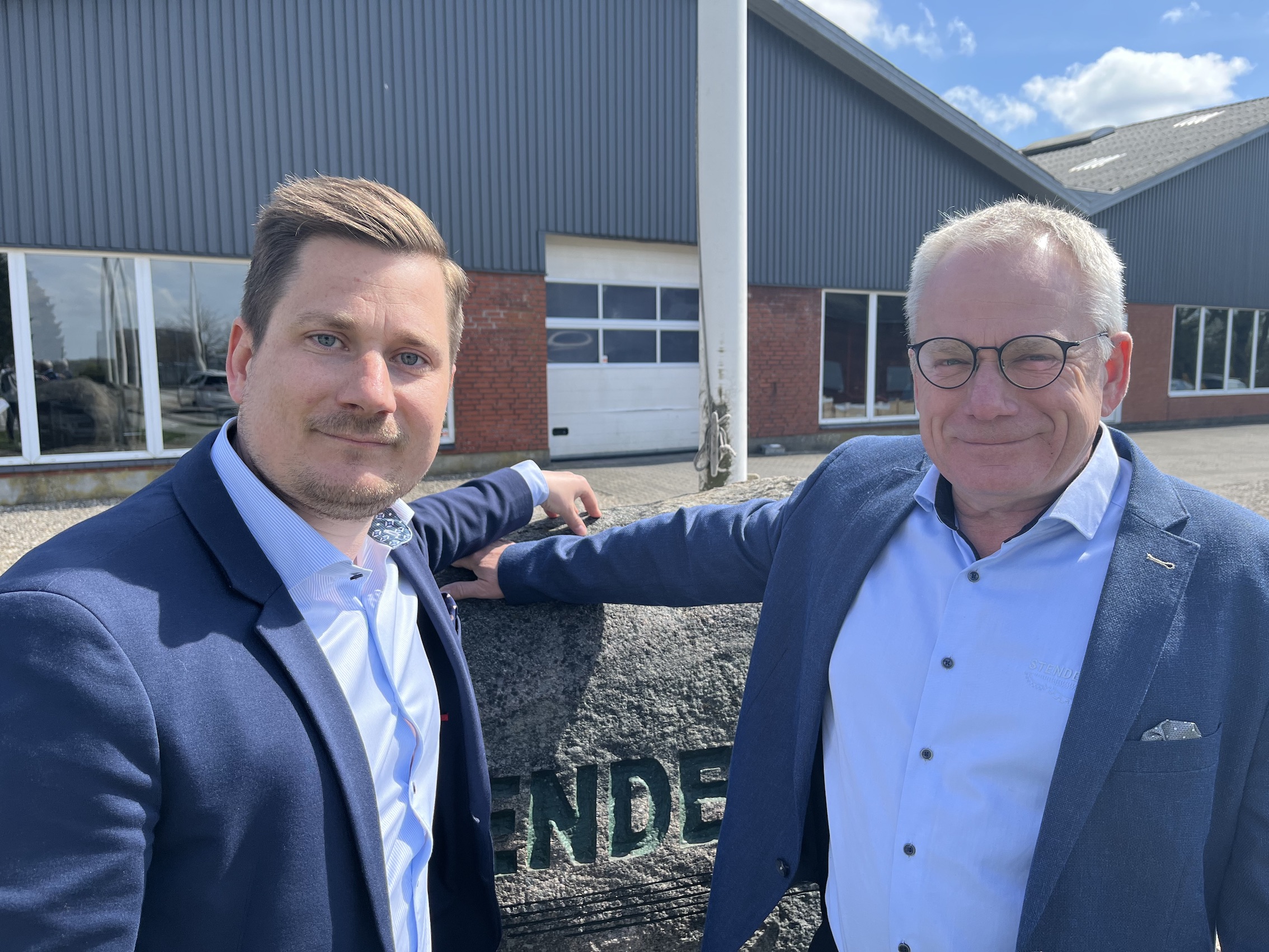 l to r - Troels Jensen and his father, Mogens. | LECTURA Press