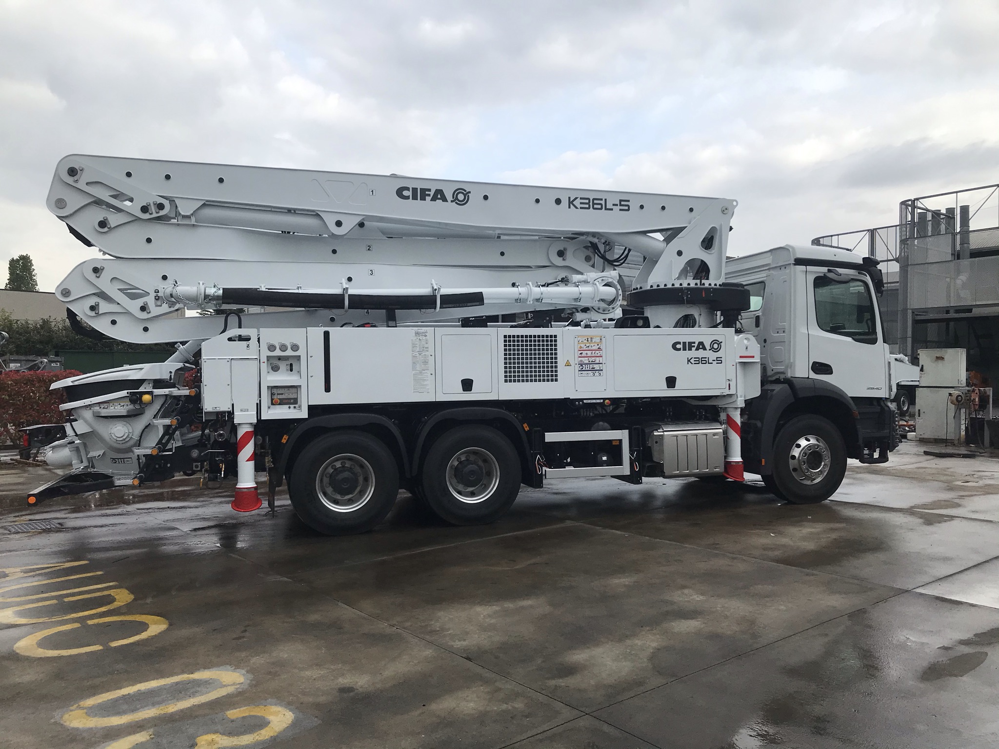 CIFA’s New Concrete Pump Image source: CIFA SpA | LECTURA Press