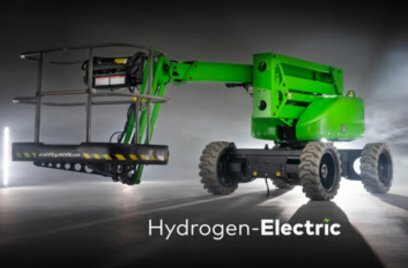 The world’s first hydrogen-electric-powered access platform. | LECTURA ...