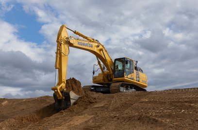 Komatsu's intelligent PC360LCi-11 excavator will be on display at ...
