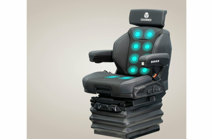 World premiere at Agritechnica: New Grammer Maximo XT2: Newly developed driver seat series with ...