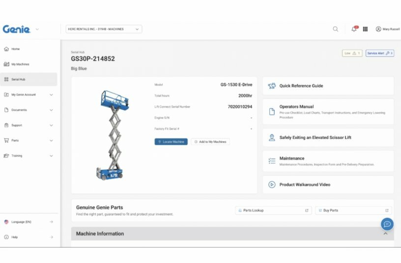 MEC 4046SE Specs & Dimensions (2017 - 2025) | Wheeled scissor lifts ...