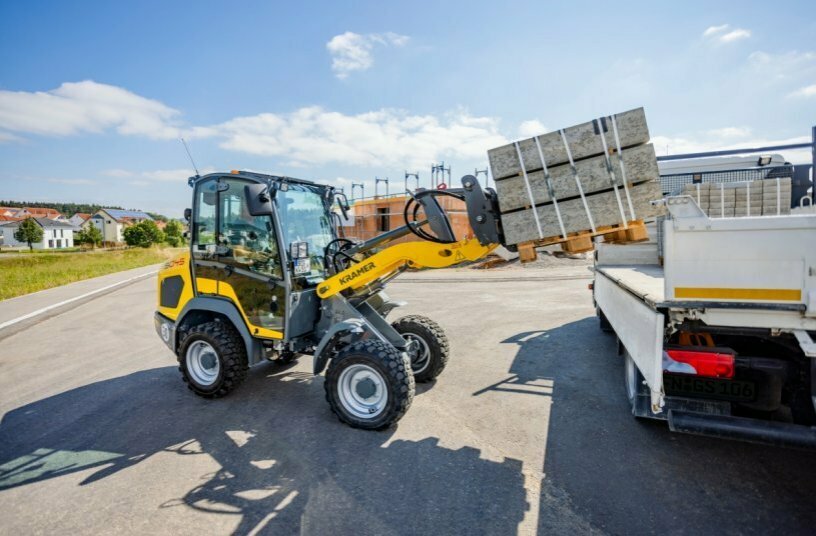 Kramer presents the new compact 5045 wheel loader at GaLaBau | LECTURA ...