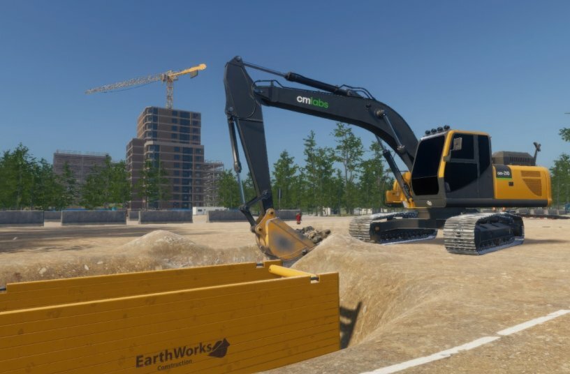 CM Labs Expands Tracked Excavator Simulation Curriculum to Tackle High ...