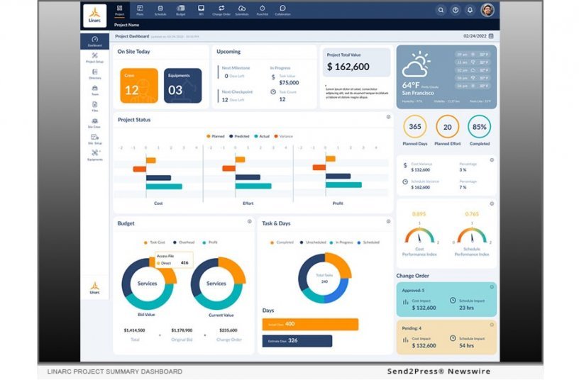 Linarc Launches All-in-One Cloud-Based Construction Project Management ...