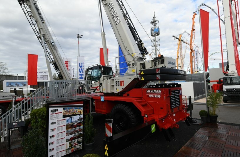 Link-Belt Debuts New APU on 85|RT at ConExpo 2023 | LECTURA Press