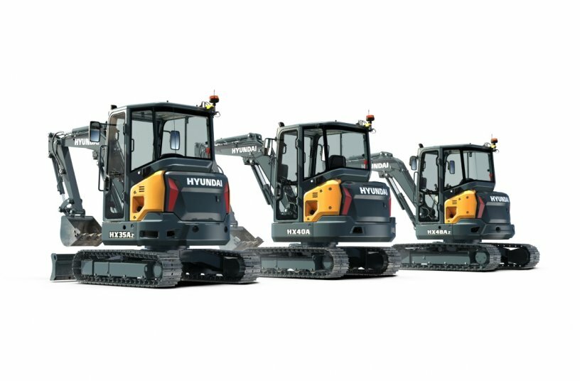 Hyundai Adds Three New Models to Compact Excavator Product Line ...