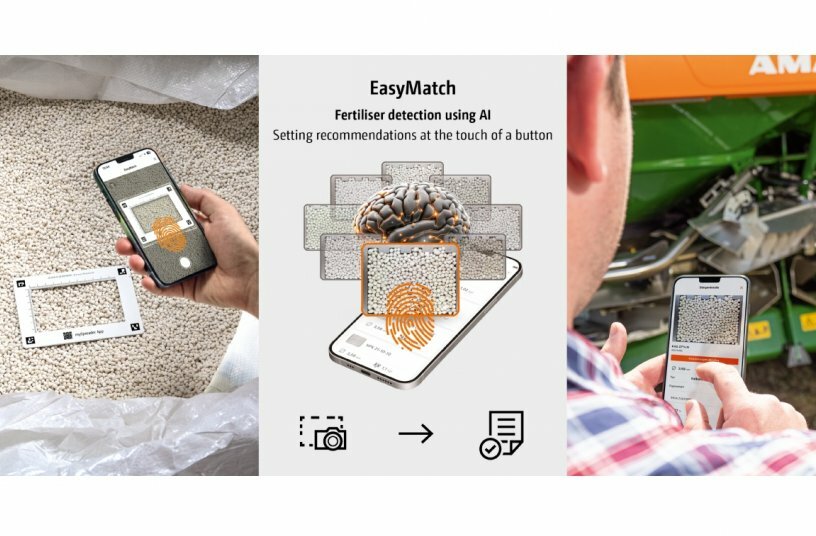 AMAZONE EasyMatch: Innovative fertiliser detection using artificial intelligence | LECTURA Press