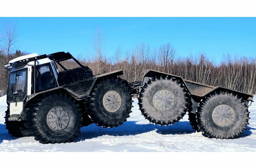 FAT TRUCK® is publishing the limits with its new 8X8 vehicle | LECTURA ...