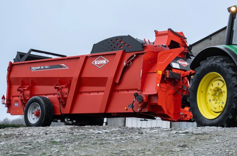 New generation of straw-blower feeders PRIMOR GII 110.1 Polydrive ...