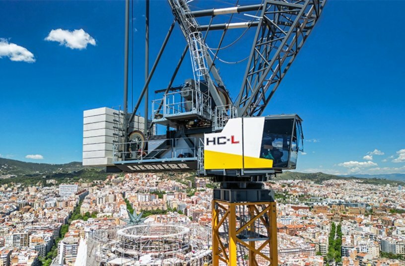 Liebherr luffing jib cranes are working on the final phase of the ...