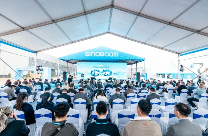 Sinoboom holds major new product launch event ahead of Bauma China ...