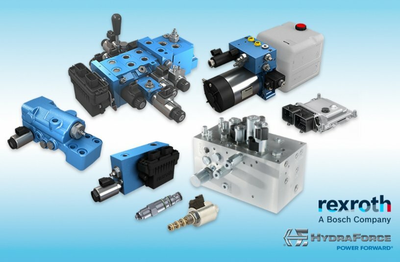 Powerful Compact Hydraulic Solutions: Bosch Rexroth and HydraForce ...
