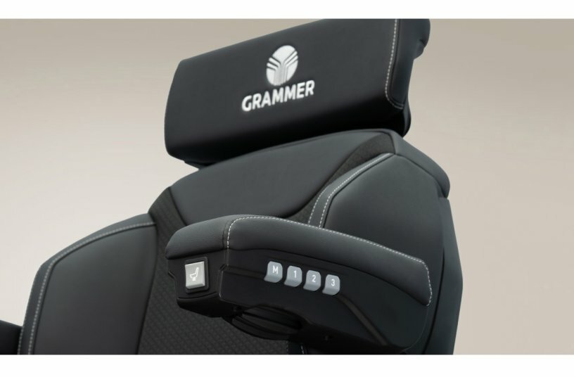 World premiere at Agritechnica: New Grammer Maximo XT2: Newly developed driver seat series with ...