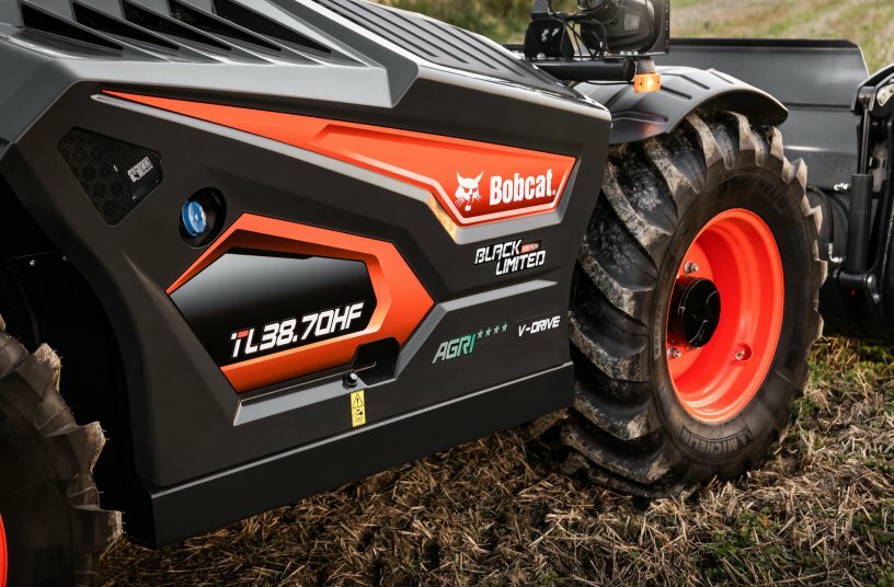 Bobcat Launches Exclusive Black Limited Edition V-Drive Telehandlers ...