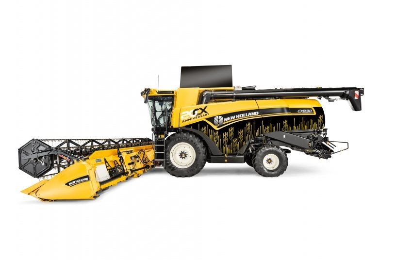 New Holland celebrates 20th Anniversary of CX Flagship combine ...