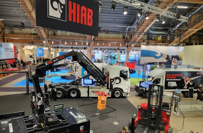 Hiab Showcase Sustainable Load Handling Solutions at Elmia Lastbil ...