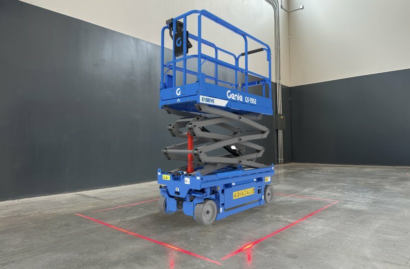 Genie Introduces Lift Guard™ Zone Lighting for GS™ Scissor Lifts ...