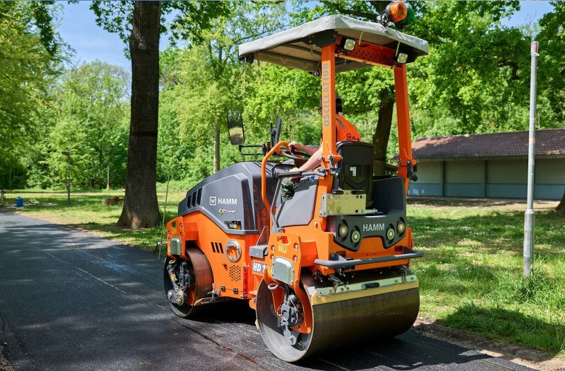 Battery-powered electric tandem rollers show their strengths in ...