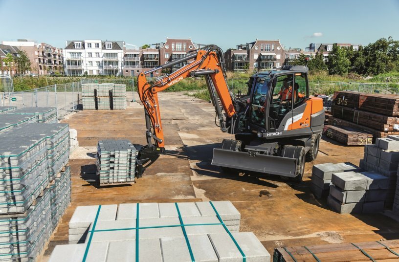 New Hitachi compact wheeled excavator on show at Intermat | LECTURA Press