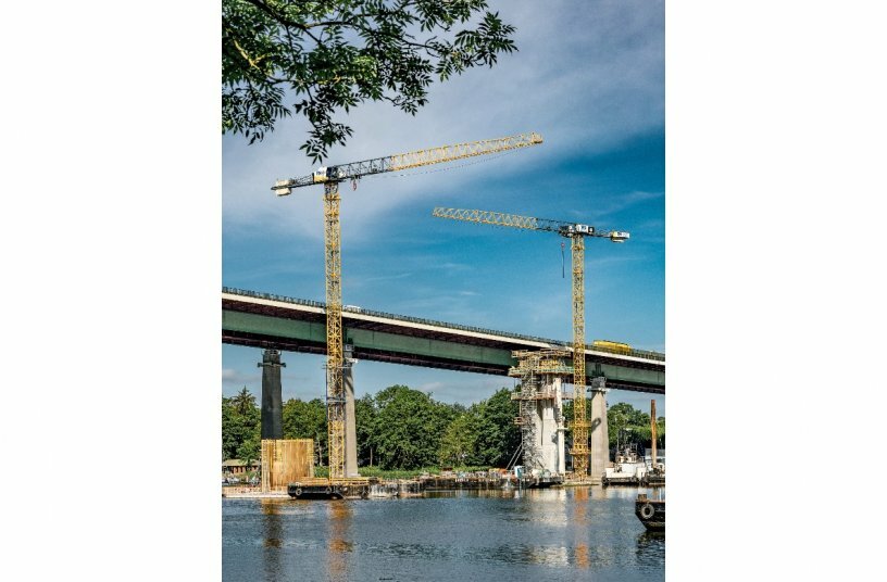 18 Liebherr cranes involved in replacing Germany’s second longest road ...