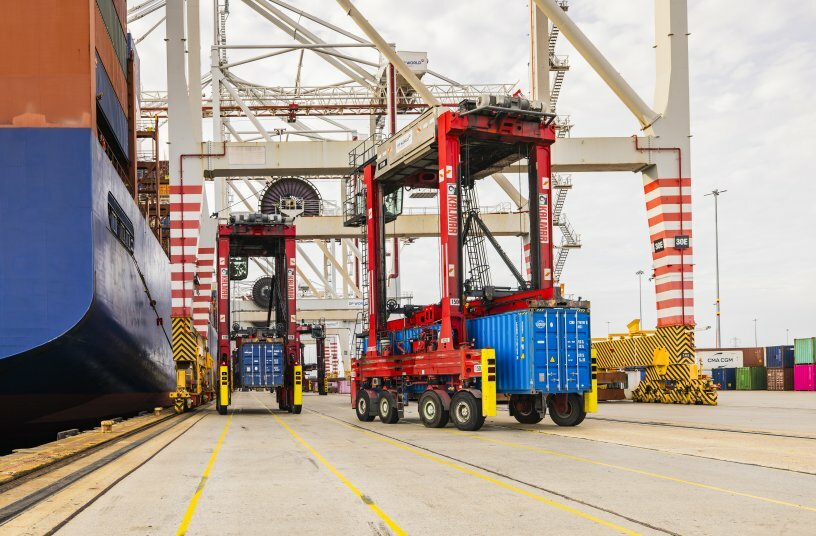 Kalmar hybrid straddle carriers to help Katoen Natie cut equipment fuel ...
