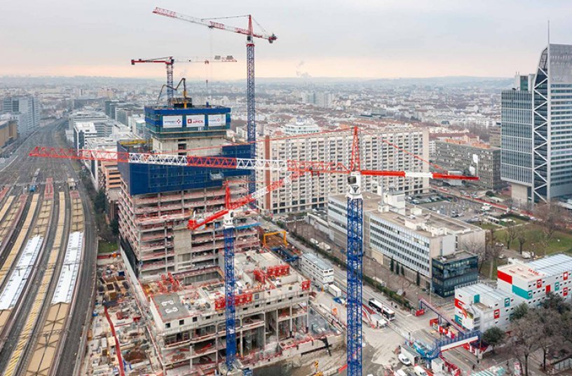 170 metre office tower – Liebherr cranes involved in construction of ...