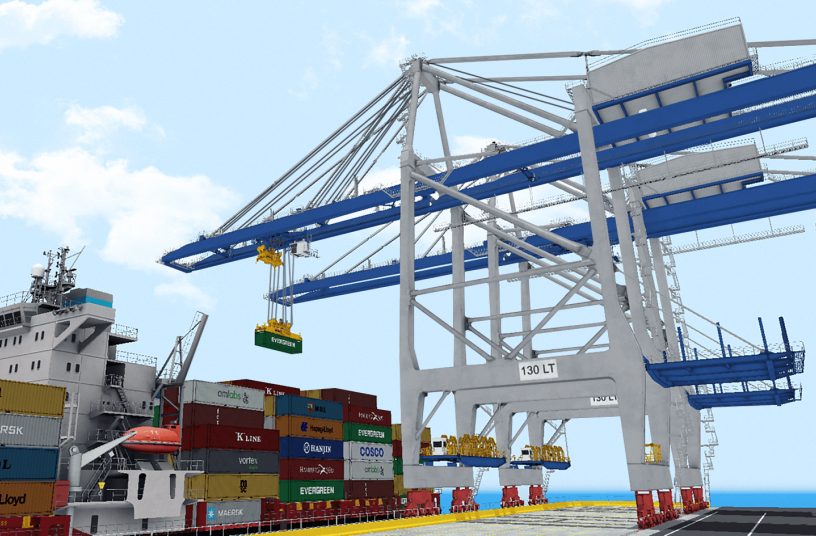 CM Labs Debuts Enhanced Ship-To-Shore (STS) Crane Simulator Training ...