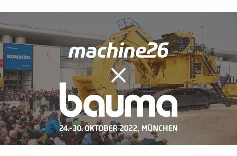 Machine26 exhibits for the first time at bauma | LECTURA Press