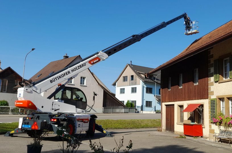 New Bobcat Rotary Telehandler Supports Roofing And Restoration Projects At Great Heights