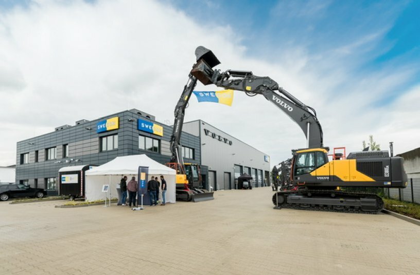 Neubau an alter Stelle - Swecon Baumaschinen GmbH eröffnet neues ...