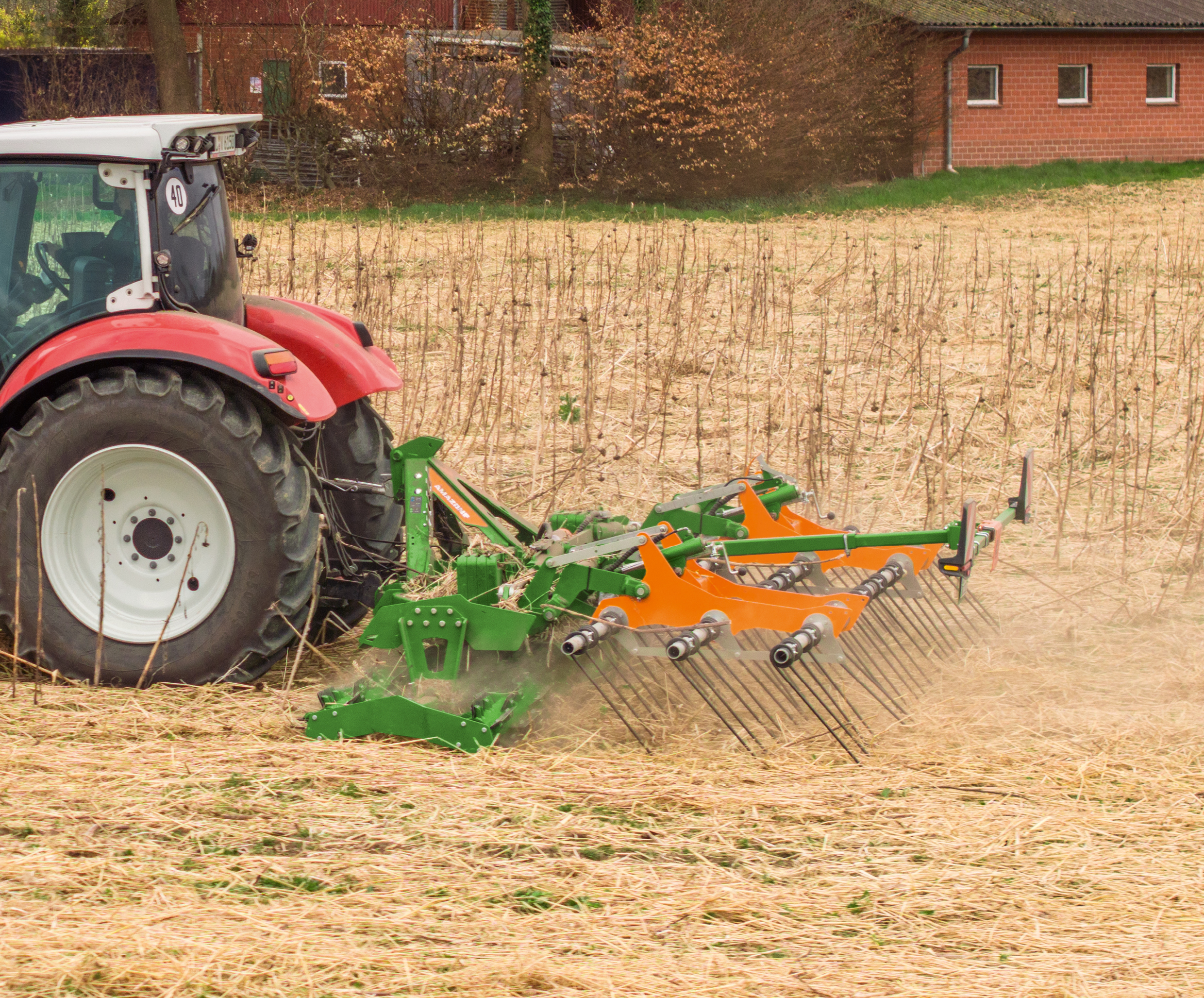 Ultra-shallow soil tillage with the TopCut 6000-2 mounted cutting ...