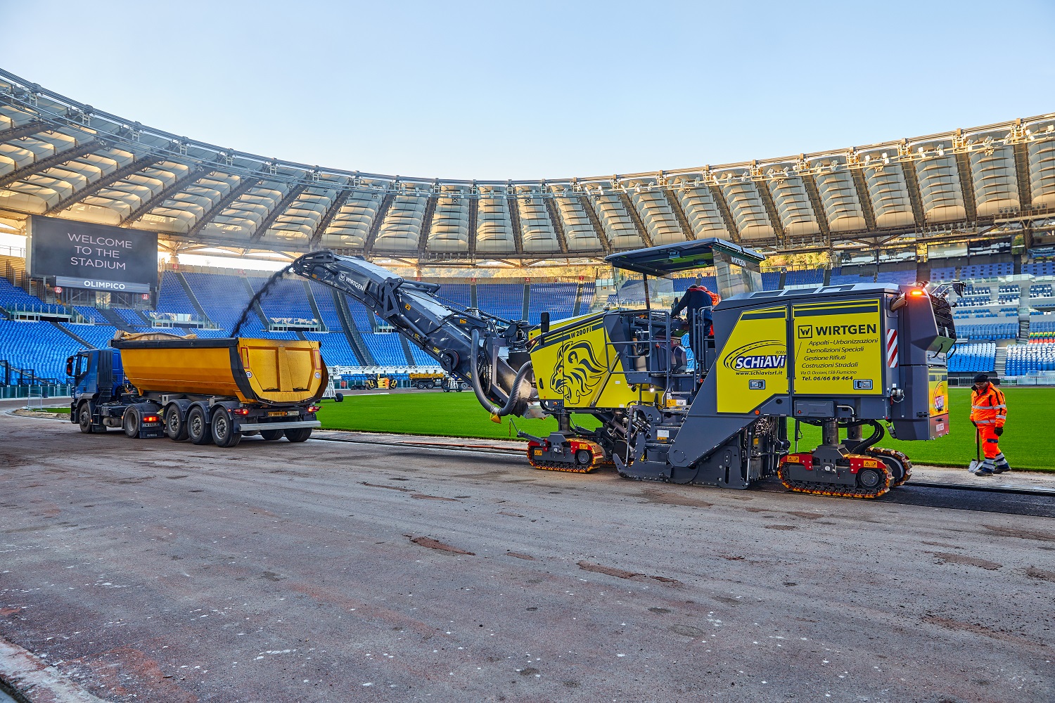 W 200 Fi – Precision for new track records in Rome’s Olympic Stadium ...
